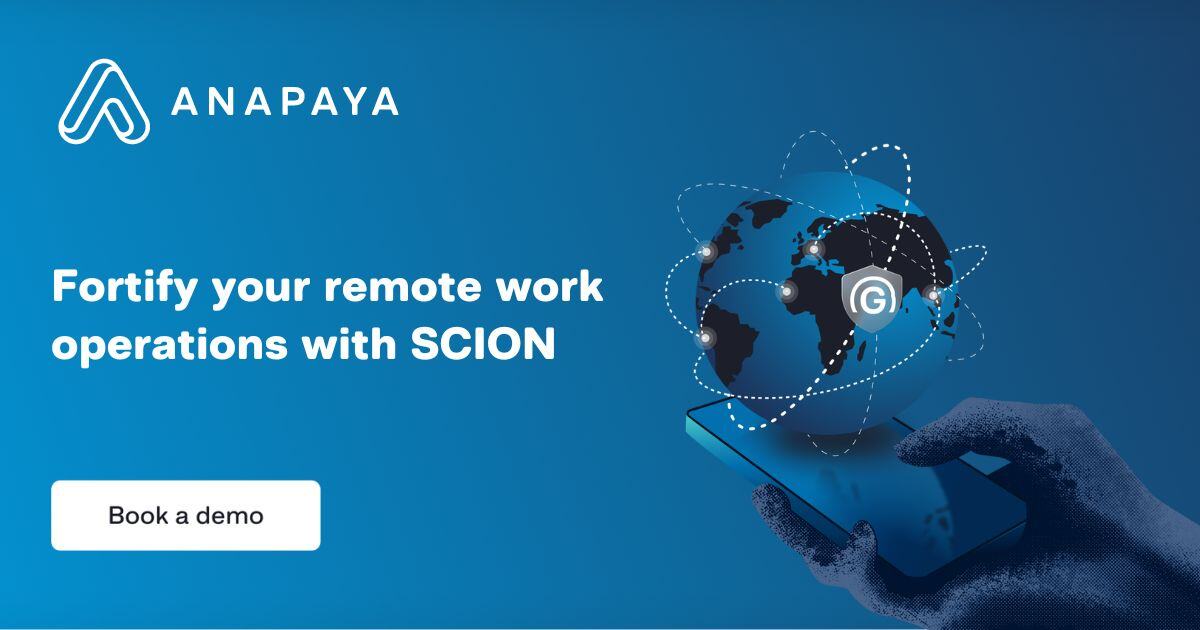 Remote operations security solutions | Anapaya